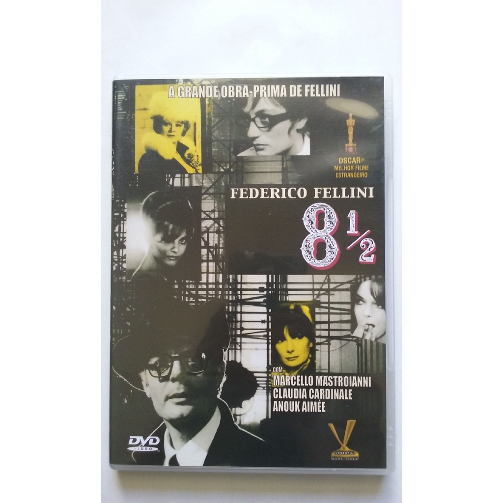 dvd fellini 8 ½ (federico fellini) | Shopee Brasil