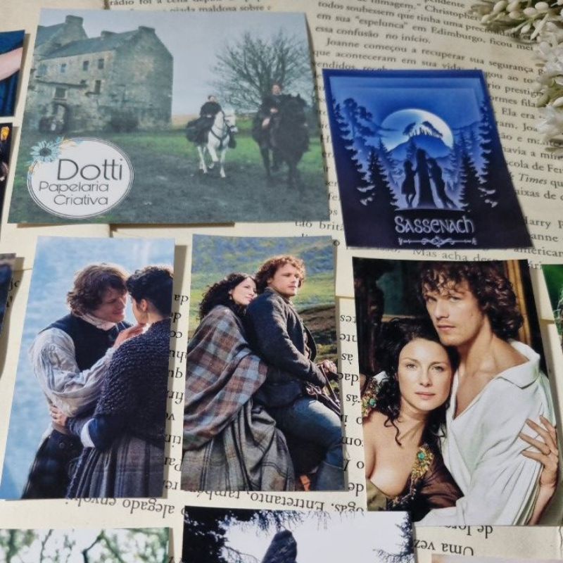 Adesivo Série Outlander para Scrapbook, Journal, Bullet | Shopee Brasil