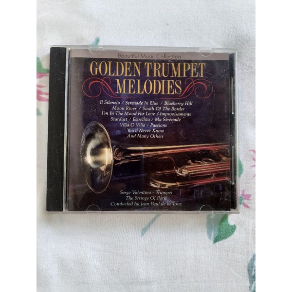 Cd Golden Trumpet Melodies. | Shopee Brasil