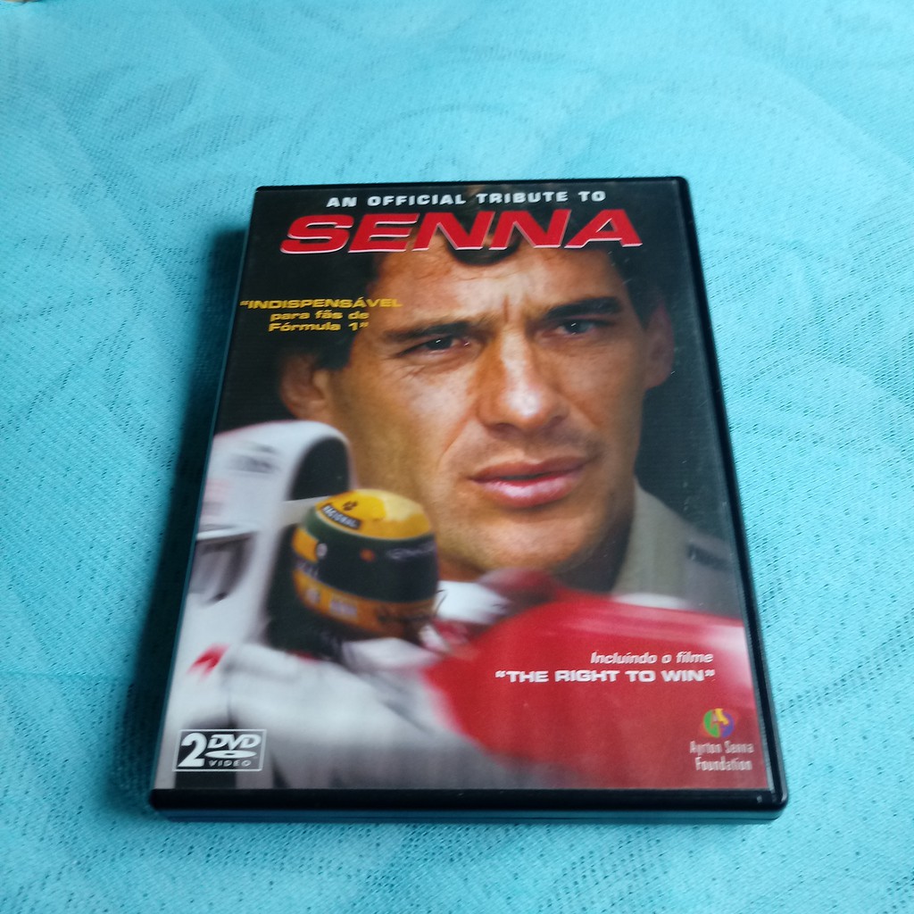 DVD Duplo Ayrton Senna An Official Tribute Original | Shopee Brasil