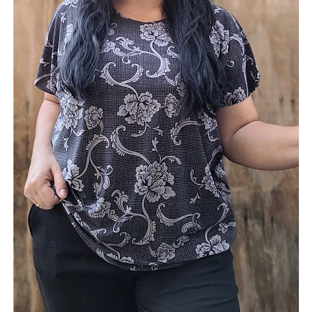 Blusa Plus Size Feminina G_2, G_3de Malha Fria ,moda Maior (evangelica ...