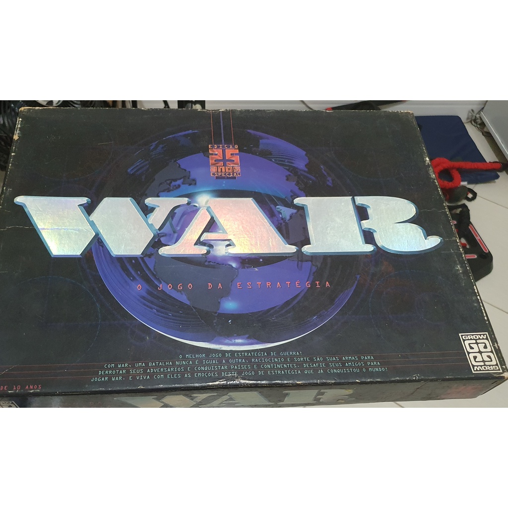 War Edição Especial De Luxo 25 Anos (Leia a Descrição) Jogo de ...