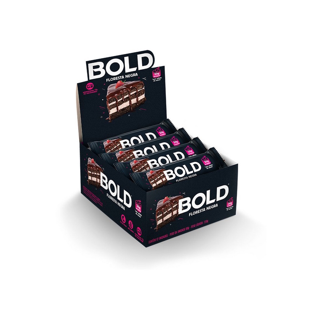 Barra Bold Bar Floresta Negra 12 unidades | Shopee Brasil