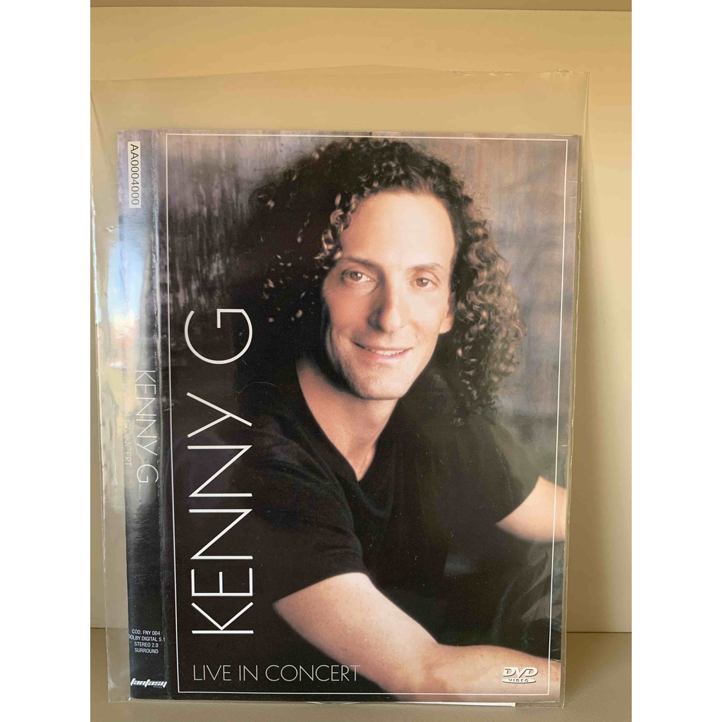 DVD Kenny G - Live in Concert | Shopee Brasil