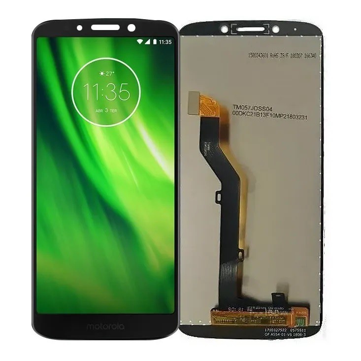 Tela Touch Display Lcd Frontal Moto G6 Play Sem Aro Original | Shopee ...