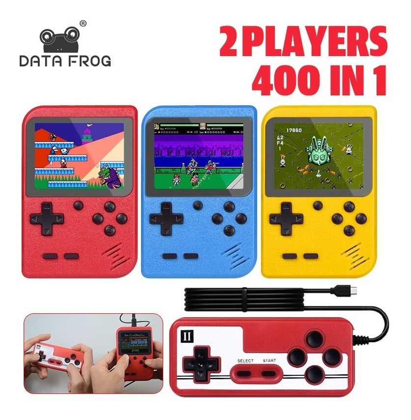 Mini Game Tipo Gba Com 400 Jogos E Controle Incluso | Shopee Brasil