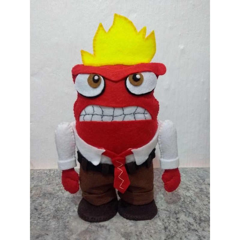 BONECO DIVERTIDAMENTE RAIVA 25CM,divertidamente | Shopee Brasil