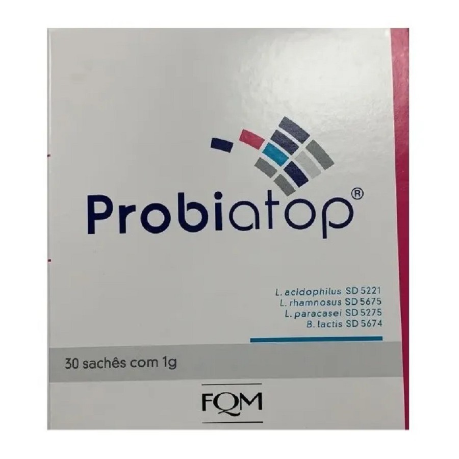 Probiatop Suplemento Simbiótico - 30 Sachês De 1g Cada | Shopee Brasil