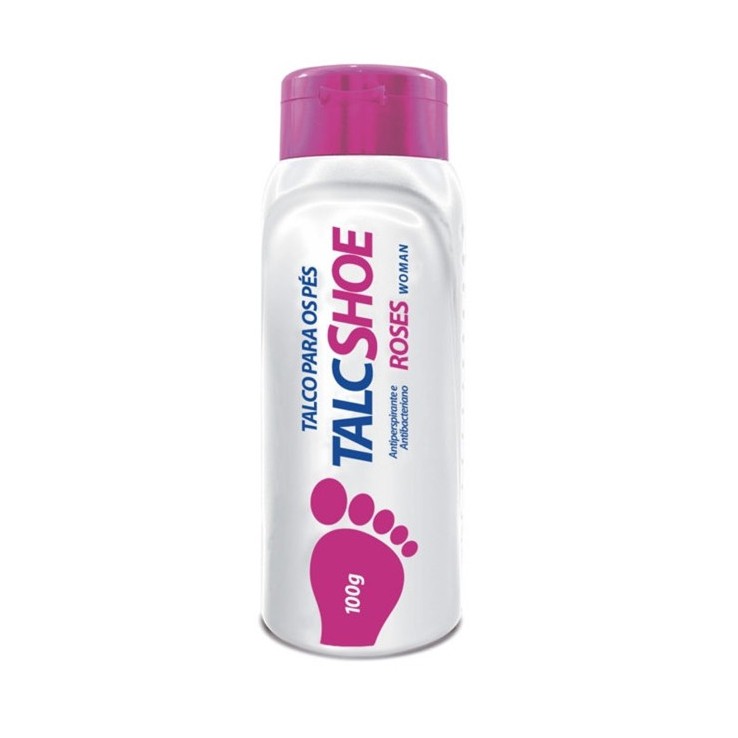 TALCO FEMININO ANTITRANSPIRANTE PARA OS PES TALC SHOE | Shopee Brasil