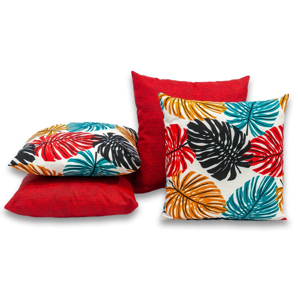 Kit 4 Almofadas Cheias Lisas e Estampadas - Sua Casa Decorada e mais ...