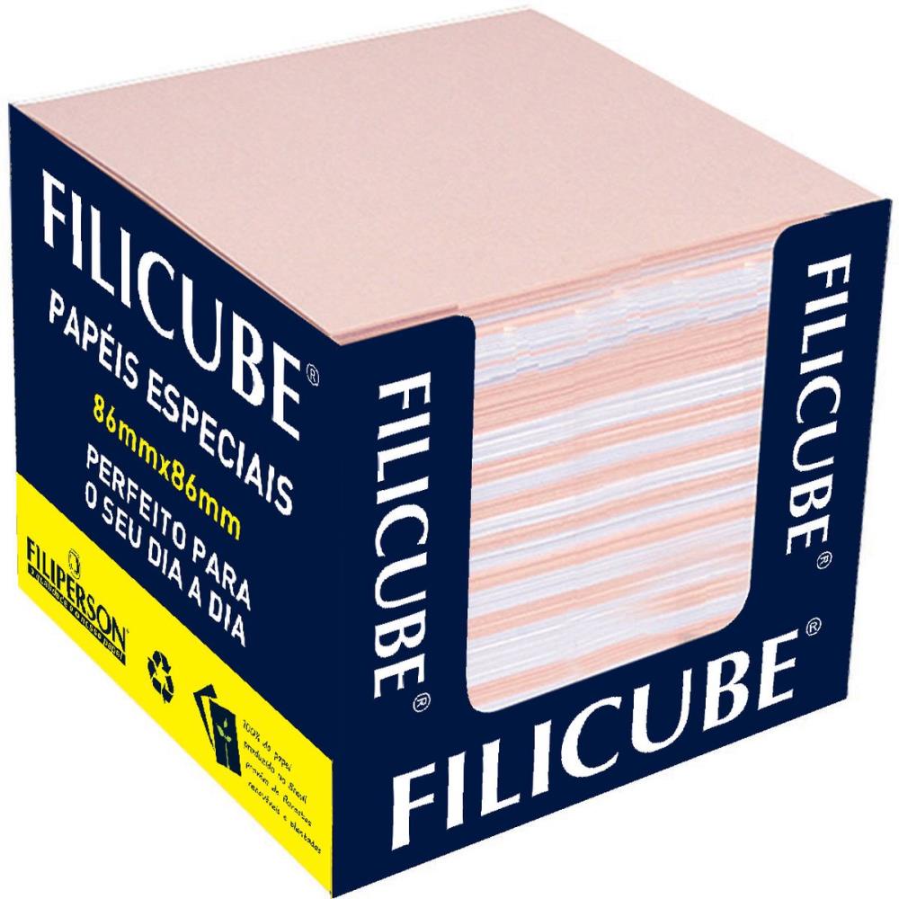 BLOCO PARA RECADO FILICUBE 8X8CM.2 CORES | Shopee Brasil