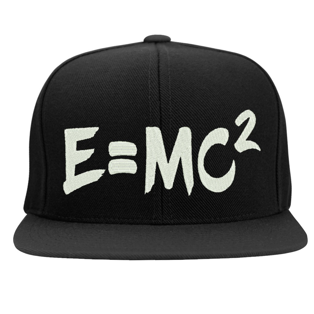 Boné Bordado E=mc2 Einstein Relatividade | Shopee Brasil