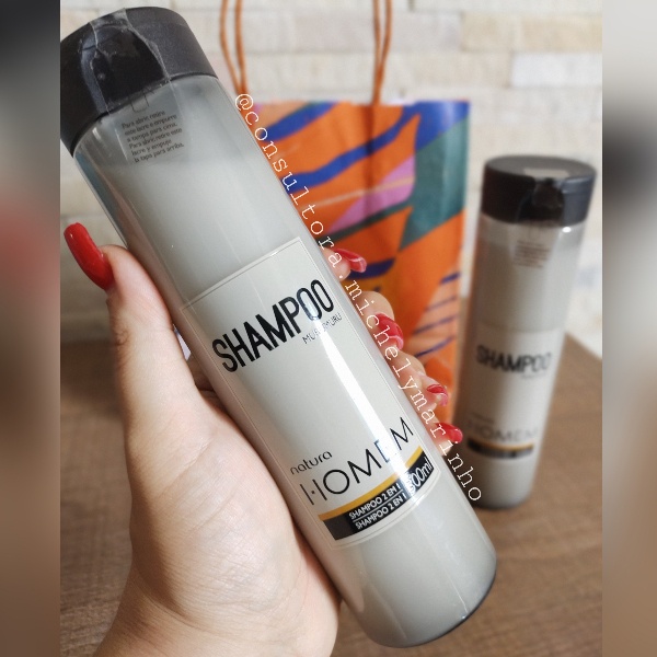SHAMPOO 2 EM 1 NATURA HOMEM 300ML MURUMURU | Shopee Brasil