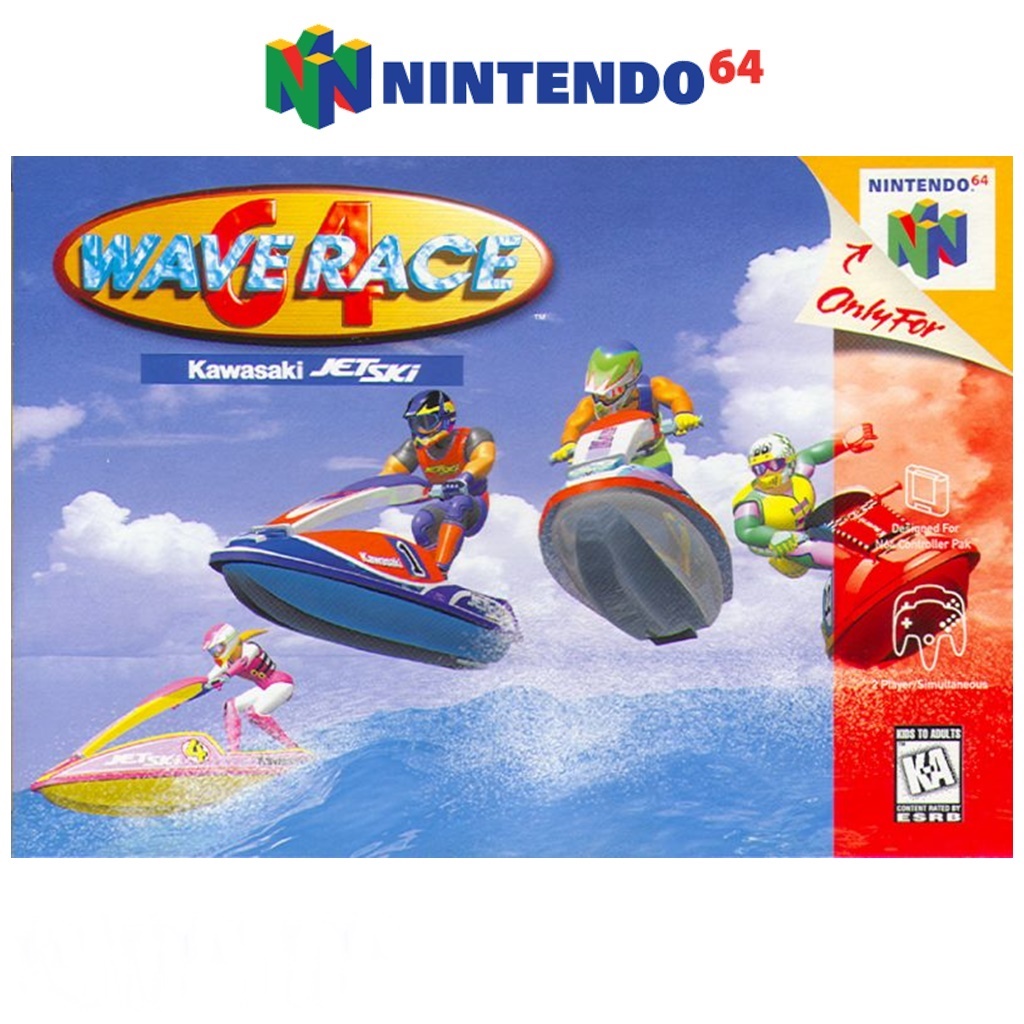 Wave Race - Nintendo 64 (usado) | Shopee Brasil