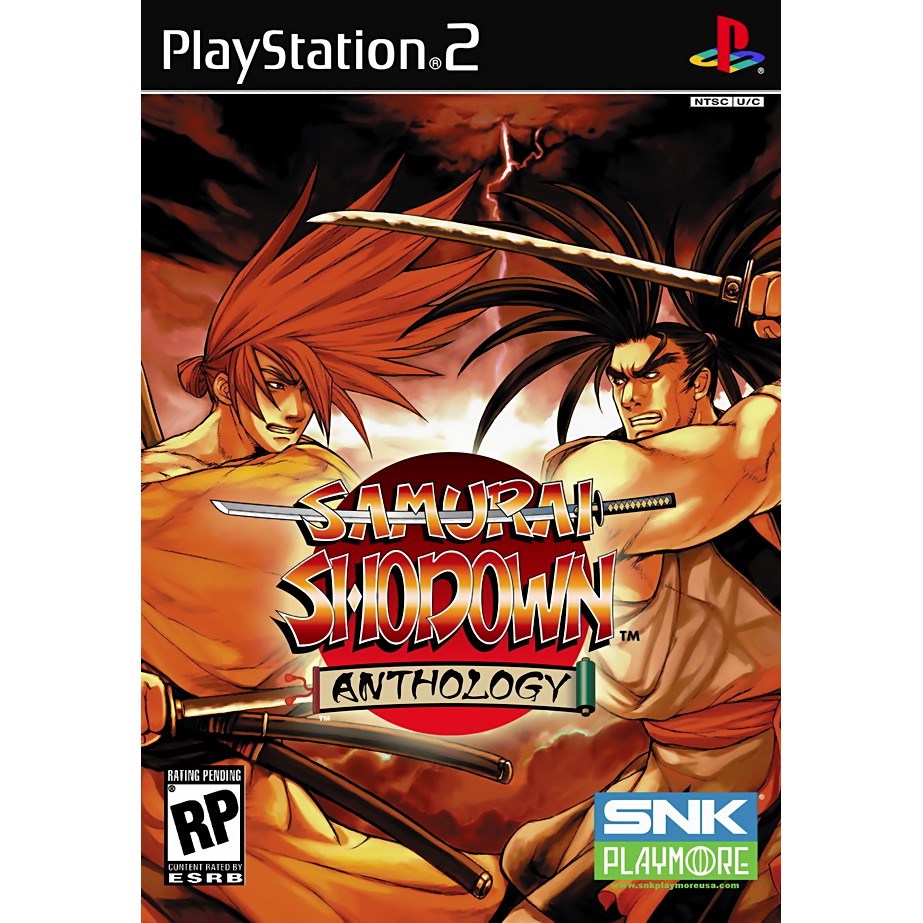 Samurai Shodown Anthology jogo playstation ps2 | Shopee Brasil