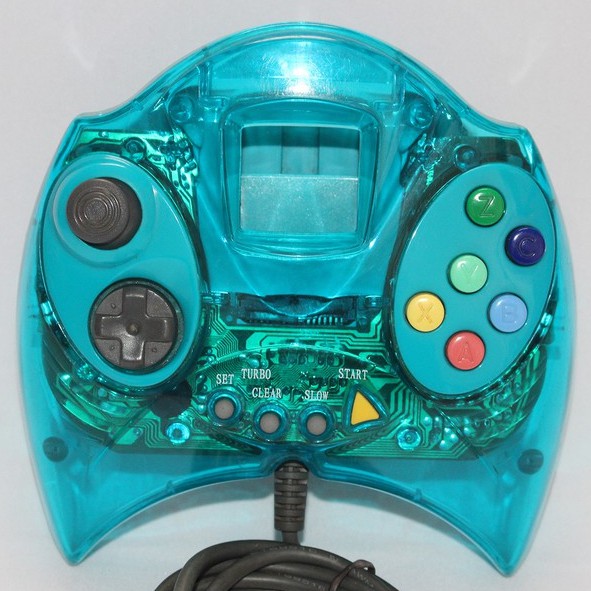 Controle Dreamcast Original Tectoy Translucido Azul - Ler Anuncio ...