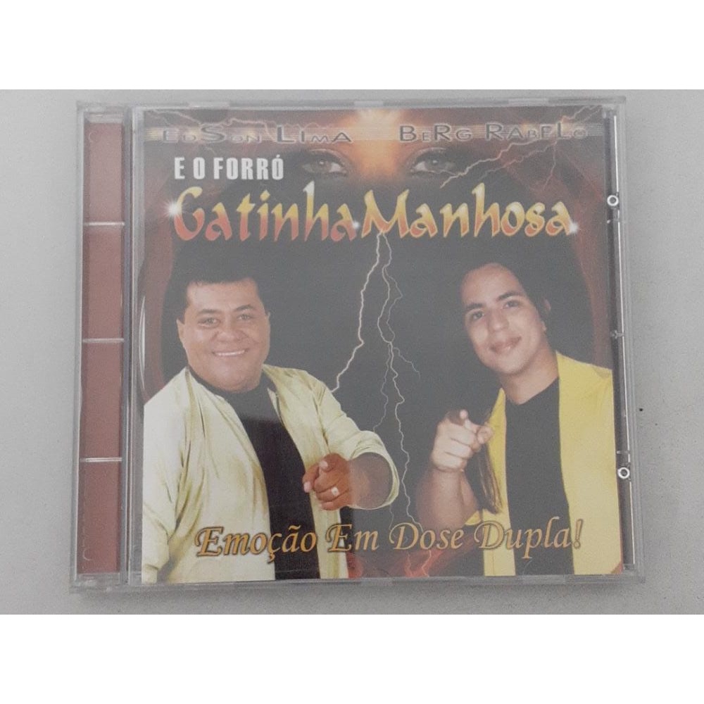 CD Gatinha Manhosa - Edson Lima & Berg Rabelo - Emoçao Em Dose Duplal ...