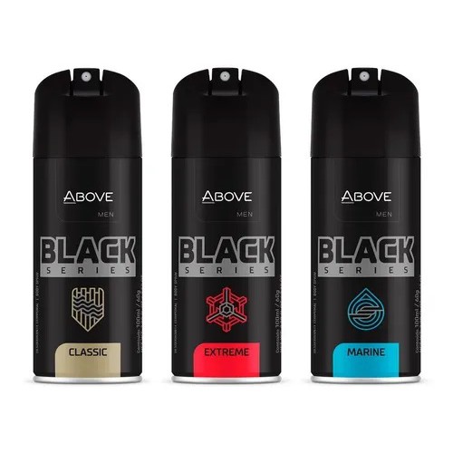 Desodorante Above Men Black Series 100ml | Shopee Brasil