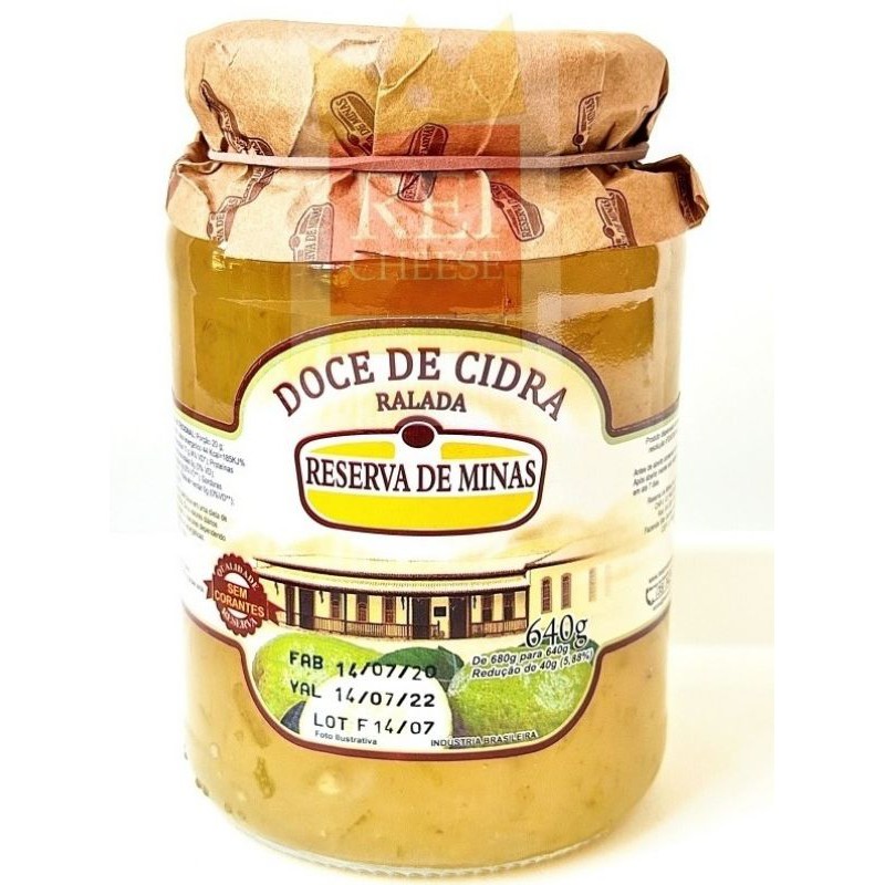 Doce De Cidra Ralada 640g Reserva De Minas 2 Unidades | Shopee Brasil