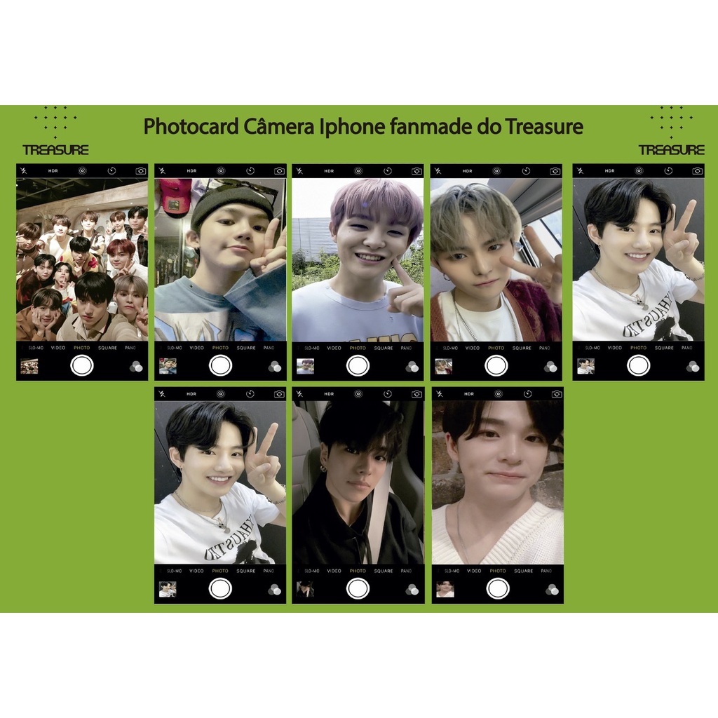 Photocards Câmera Iphone - Treasure | Shopee Brasil