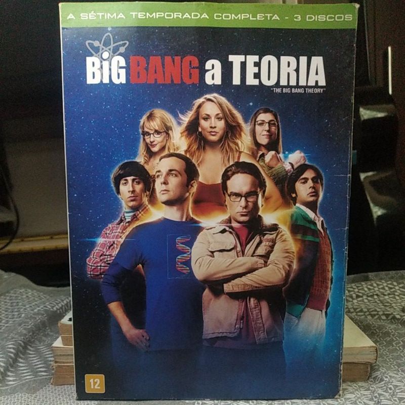 Box DVD/The Big Bang Theory 7ª Temporada Completa | Shopee Brasil