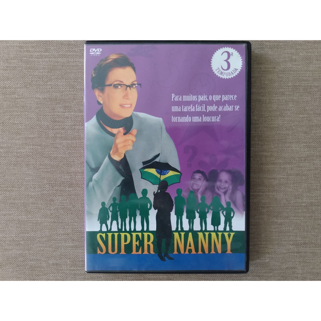 Três DVDs da Temporada de Super Nanny | Shopee Brasil