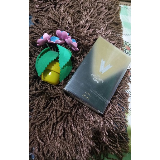Perfume Masculino V for Victory Gold Avon 75ml | Shopee Brasil