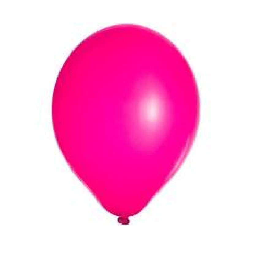 10 balão bexigas liso Rosa Pink N°9 PIC PIC | Shopee Brasil