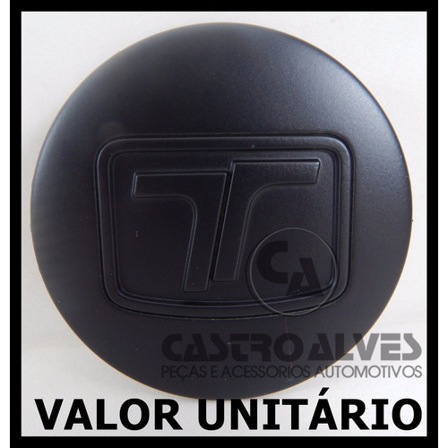 Calota Tampa Miolo Centro Roda Ford Troller Preto | Shopee Brasil