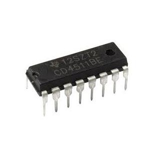 CI CD4511 CD4511BE 4511 DIP - Componente Eletrônica Circuito integrado ...