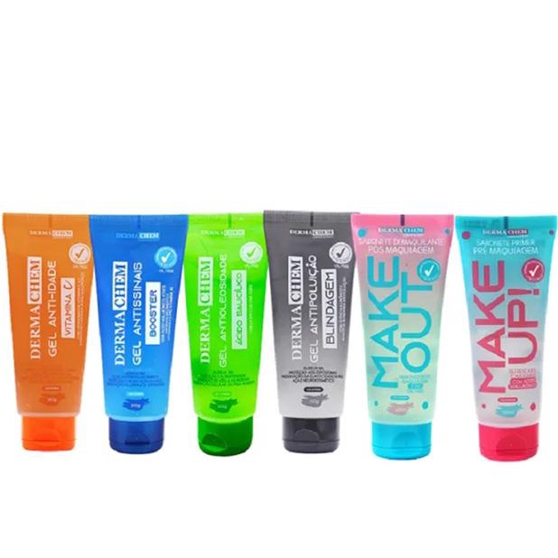 Linha Completa Skincare Dermachem kit dermachem | Shopee Brasil