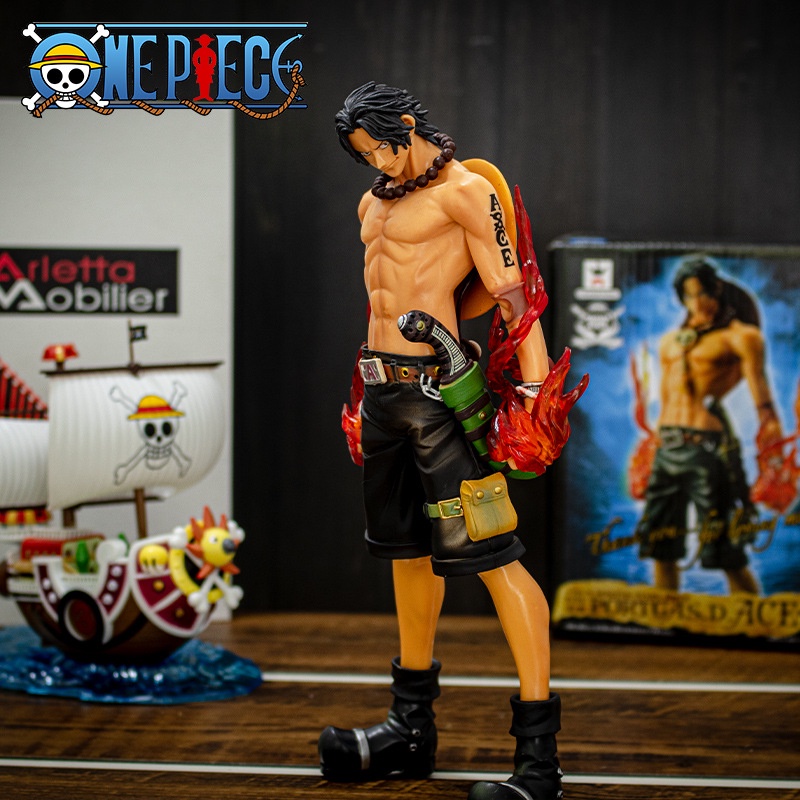 One Piece Figuras Ace Decoração Modelo Bonecas Perifé @ @ Rica Edição ...