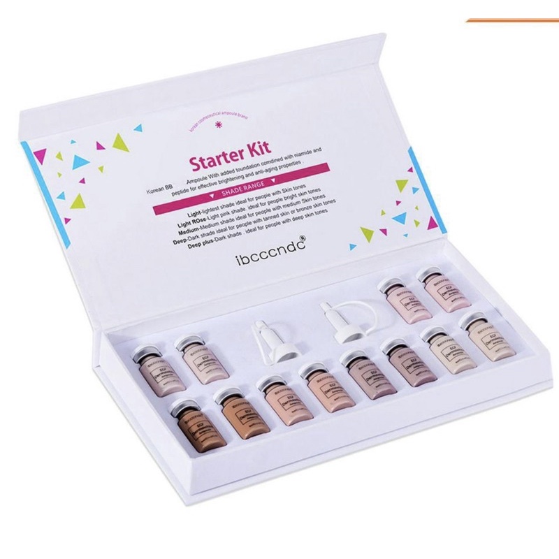 Bb Glow starter Kit pigmentos e kit ampolas | Shopee Brasil