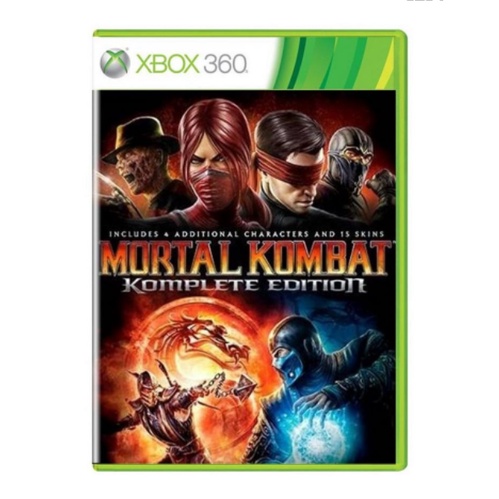 Mortal Kombat Komplete Edition Xbox 360 Desbloqueado | Shopee Brasil