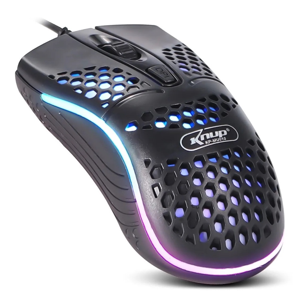 Mouse Gamer Usb Led Com Fio Para Computador Notebook Óptico | Shopee Brasil