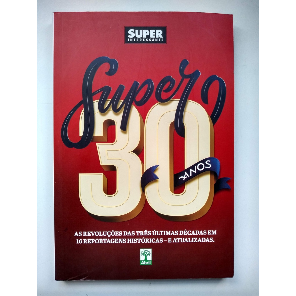 Livro Super 30 Anos E590 | Shopee Brasil
