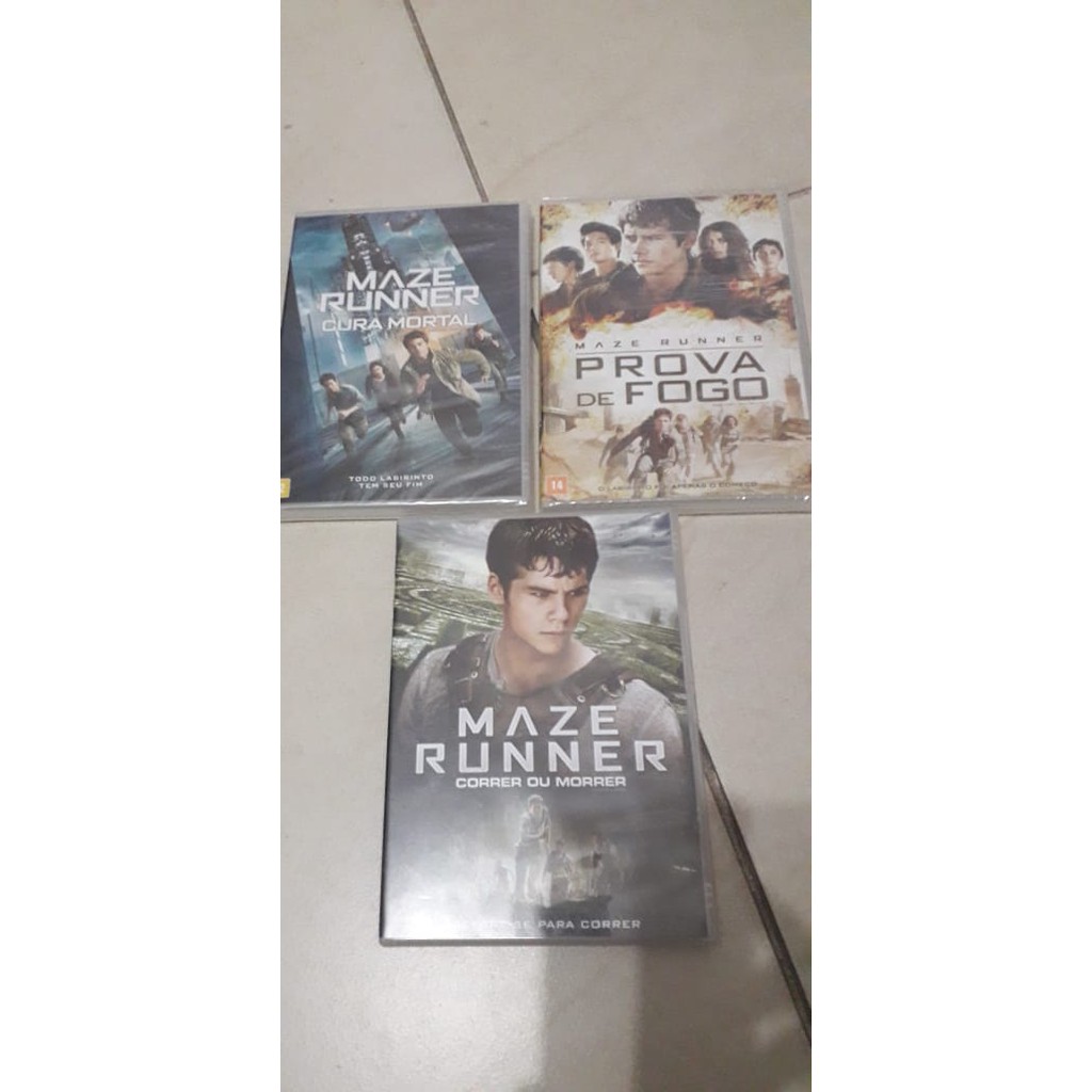 DVD Box Trilogia Maze Runner | Shopee Brasil
