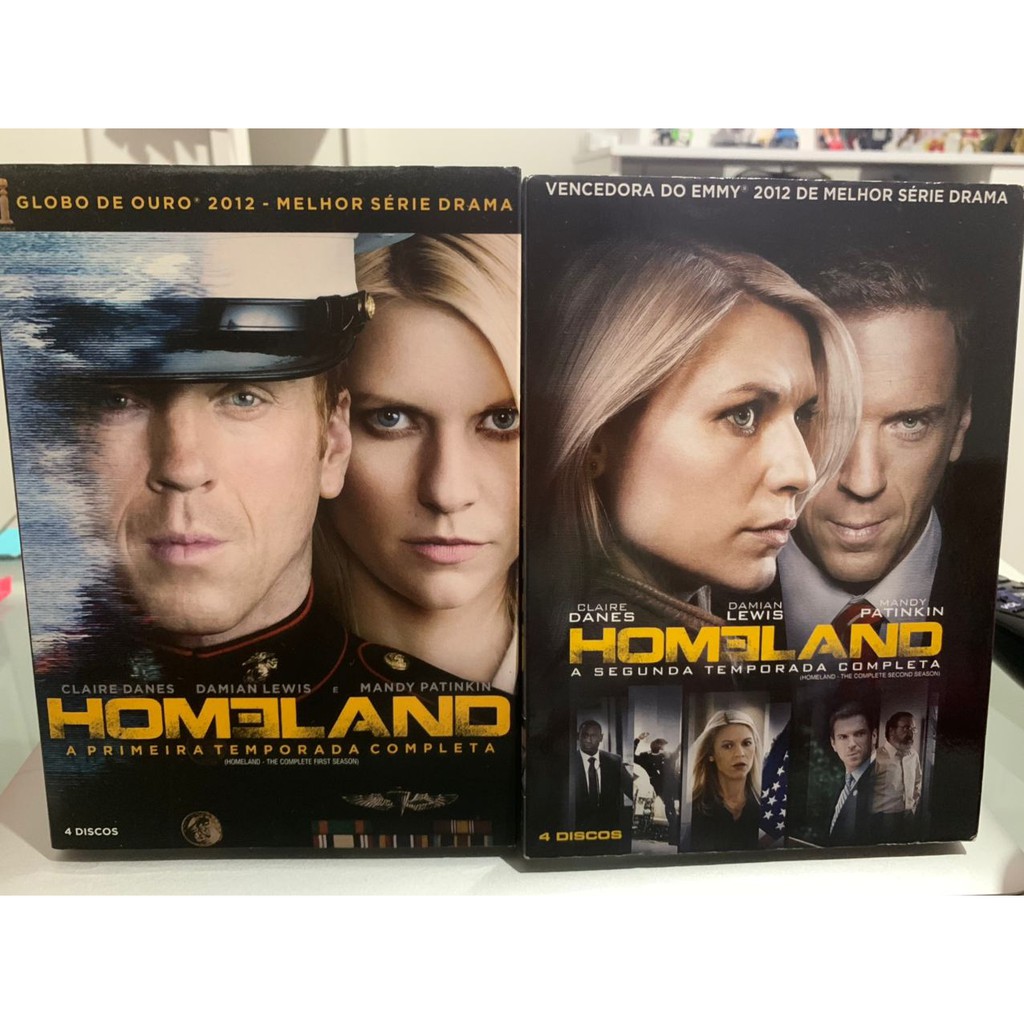 DVD Série Homeland (Primeira e Segunda Temporada) | Shopee Brasil