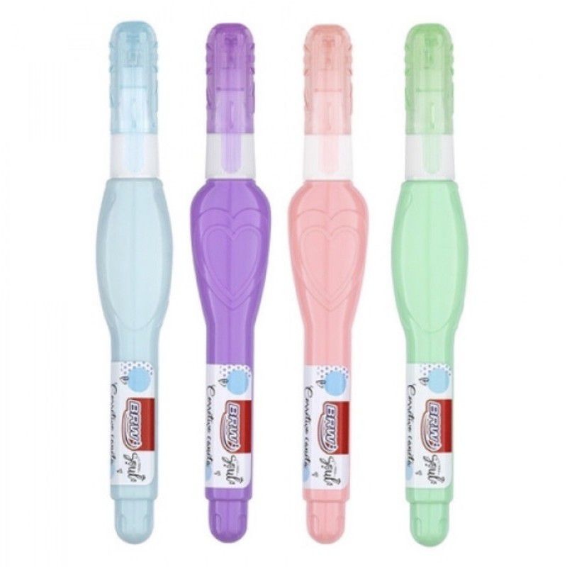 kit 04 Caneta Corretiva Mini Cores Pastel Sortidas - BRW | Errorex ...