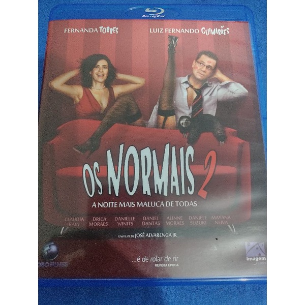 Blu ray Os Normais 2 - A Noite mais maluca de todas (Fernanda Torres ...