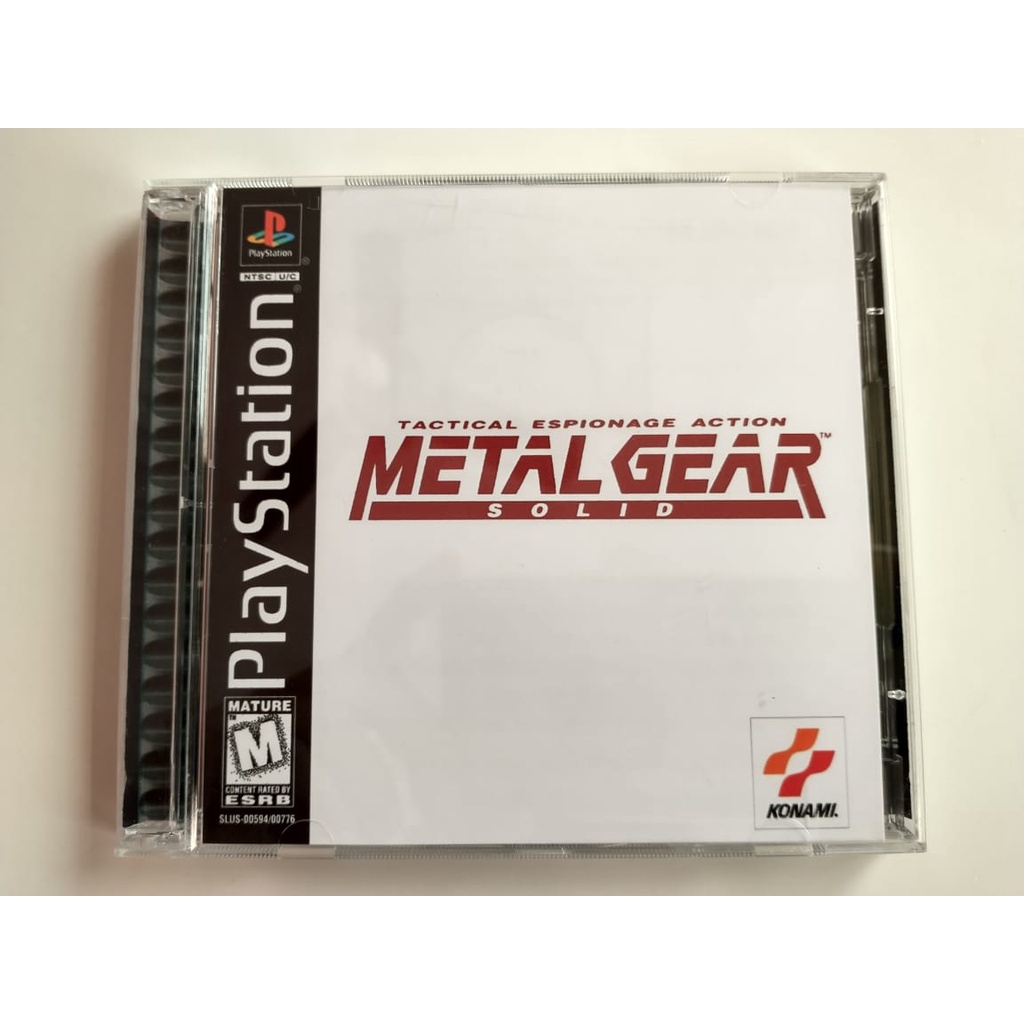 Metal Gear Solid (2 Discos) | Shopee Brasil