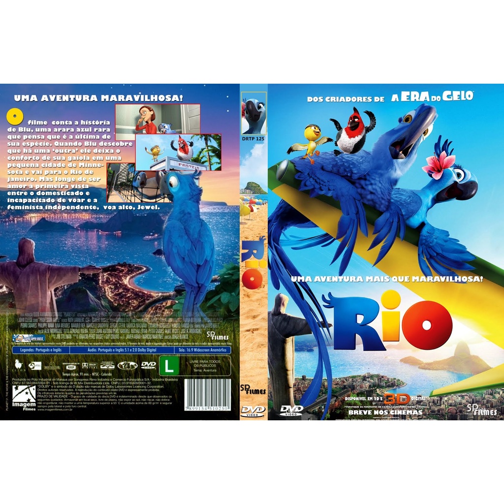 DVD Rio (SEMI-NOVO!!!) | Shopee Brasil
