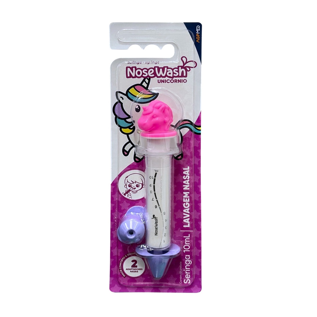 Nosewash Unicórnio Dispositivo Para Lavagem Nasal Infantil O ORIGINAL | Shopee Brasil