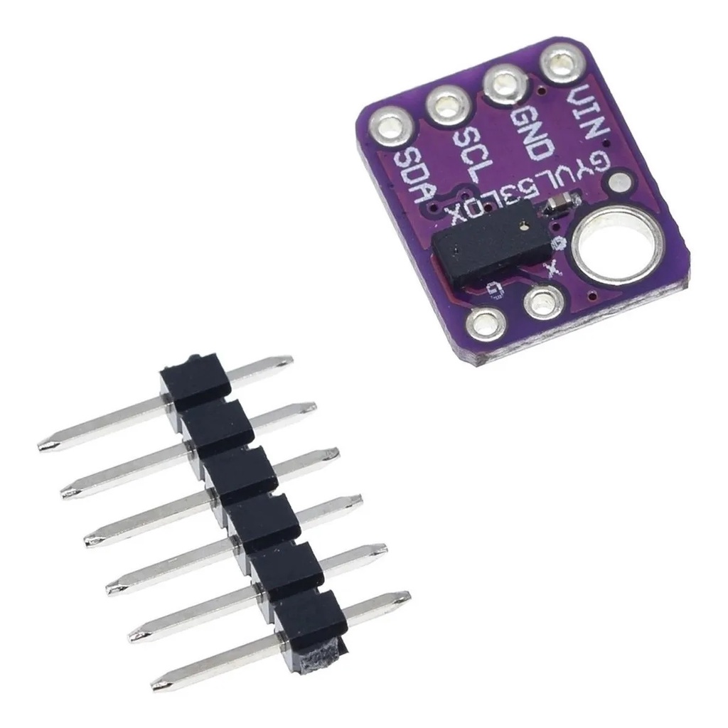 Vl53l0x Sensor Distância Tof Laser Lidar P/ Arduino Pic Avr [ Código ...