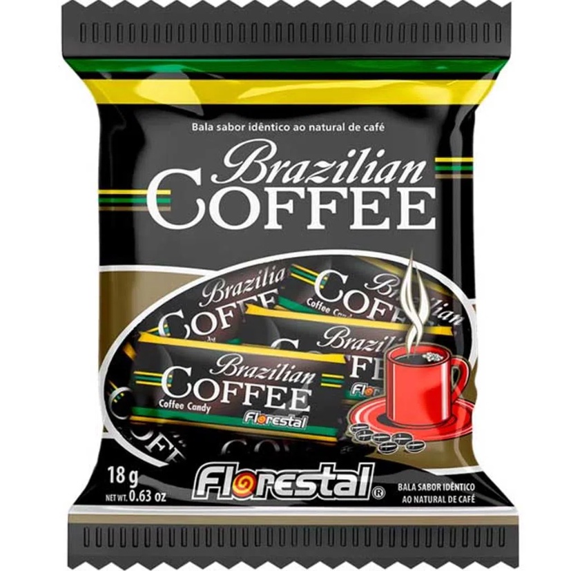 Bala Coffee Café Florestal 18g | Shopee Brasil