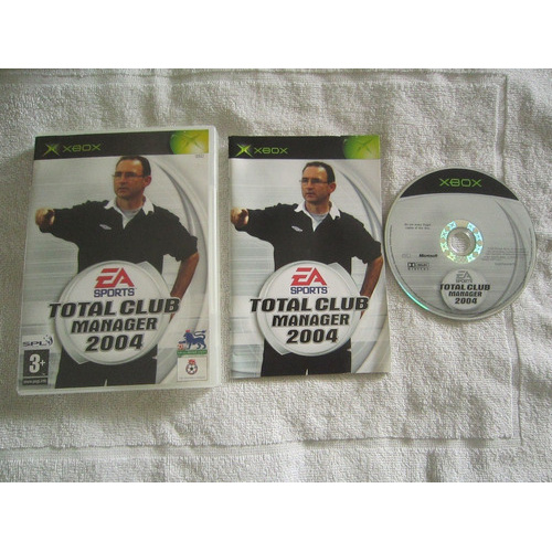 Xbox Total Club Manager 2004 ((( Jogo Original ))) | Shopee Brasil