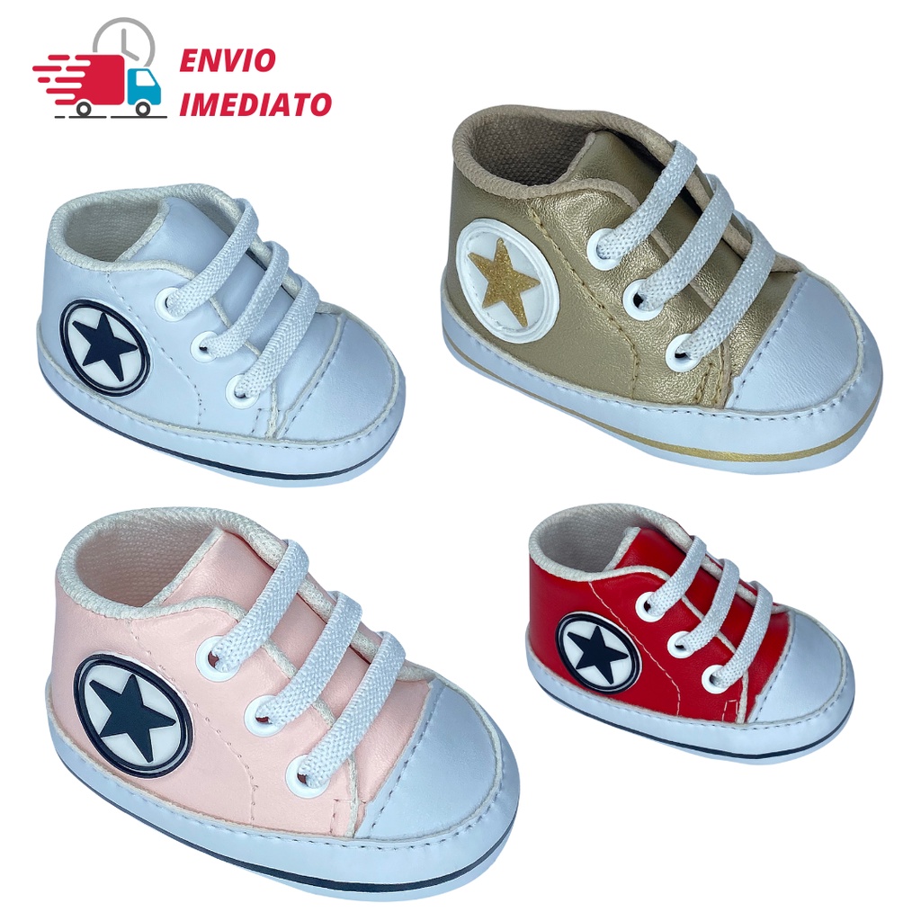 All Star Infantil de Masculino Feminino Bebê baby Estrela | Shopee Brasil