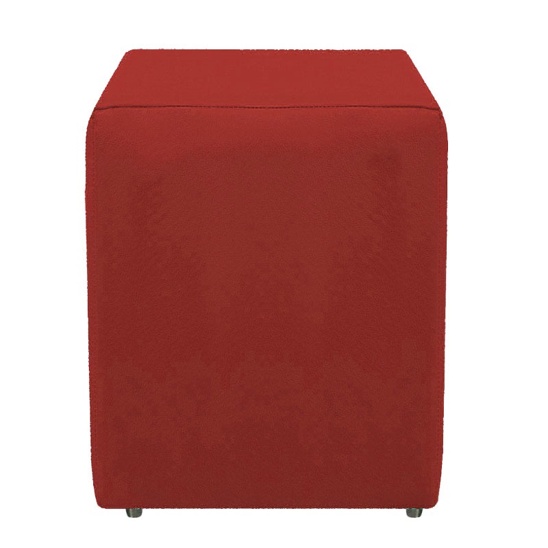 Puff Puf Pufe Quadrado Sala Quarto Decorativo Suede Cores | Shopee Brasil