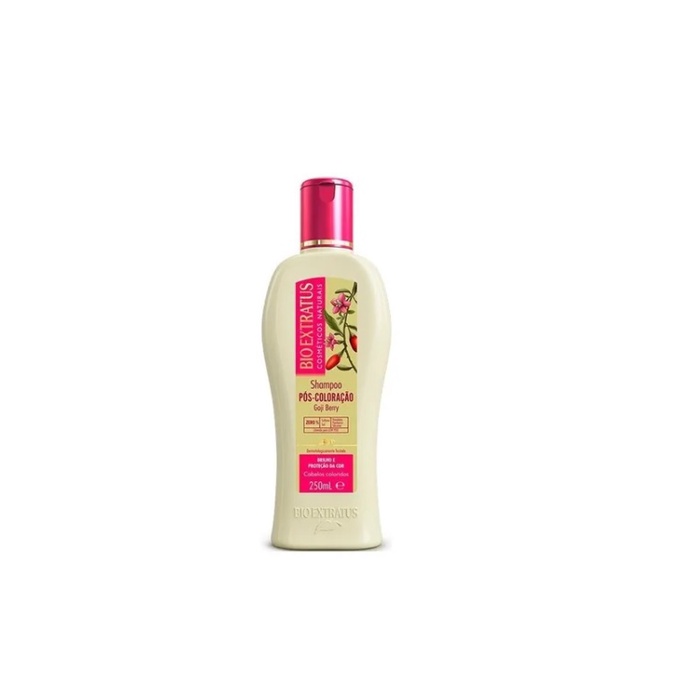Shampoo pós coloração goji berry Bio extratus 250ml | Shopee Brasil