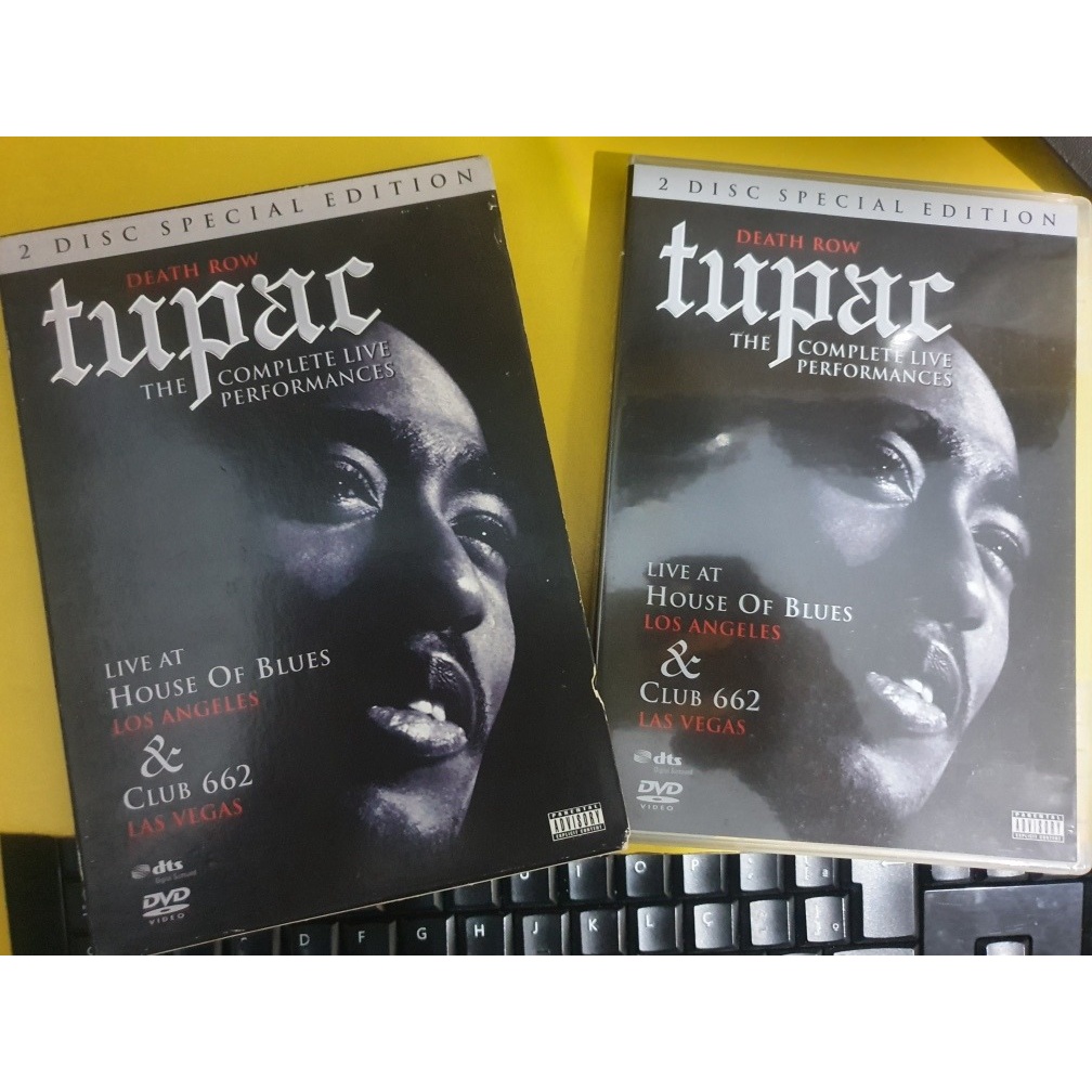 DVD Duplo Tupac - Live At House Of Blues (Importado) | Shopee Brasil